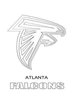 Seattle Seahawks Logo Coloring Page - Free Printable PDF