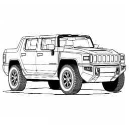 Free Printable GMC Coloring Pages (Trucks & SUVs)
