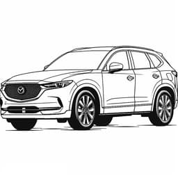 Mazda Coloring Pages Printable PDF - Free Car Sheets
