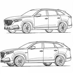Mazda Coloring Pages Printable PDF - Free Car Sheets