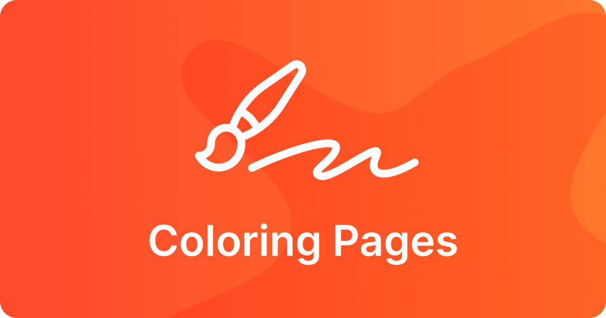 Colorful Characters Coloring Pages – Free Printable PDF